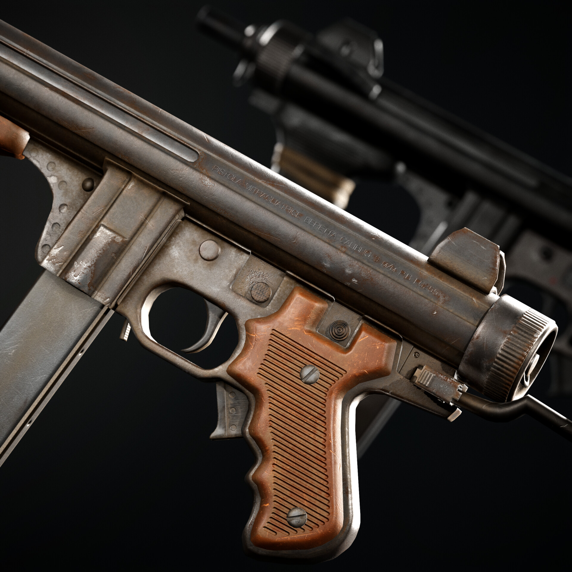 ArtStation - Beretta PM12 & PM12S