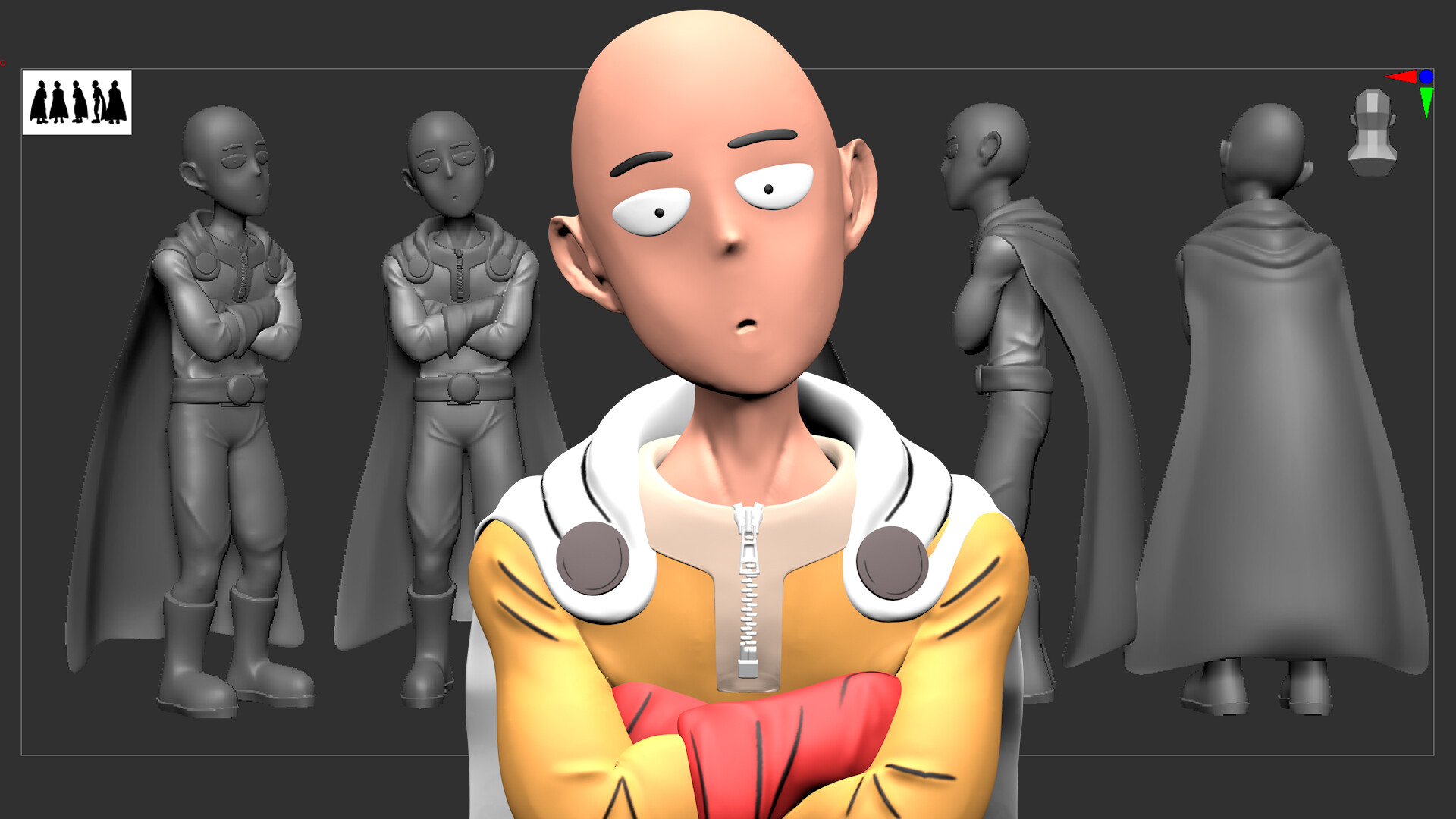 ArtStation - SAITAMA