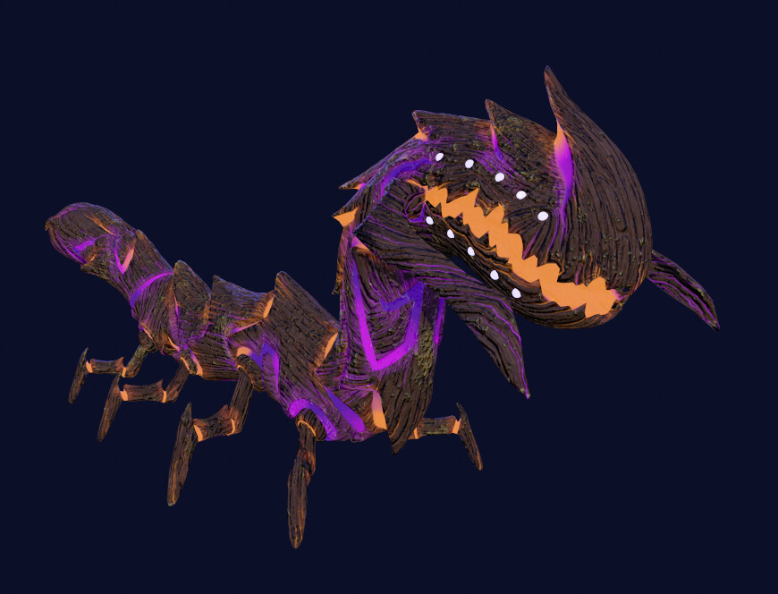 ArtStation - Ranged Infestari Enemy