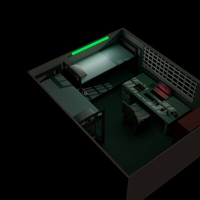 ArtStation - DARK ROOM