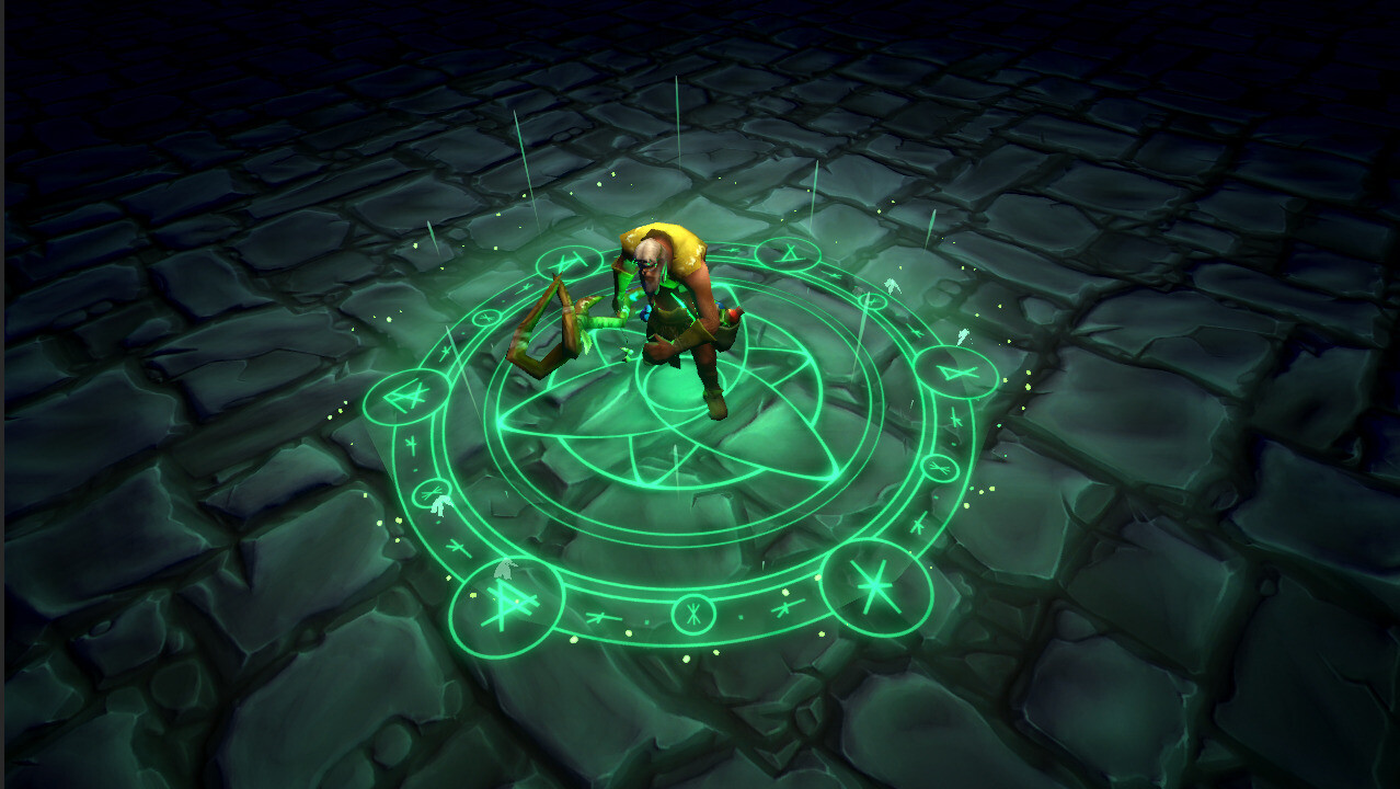 ArtStation - Unity VFX - Faerie Healing Circle