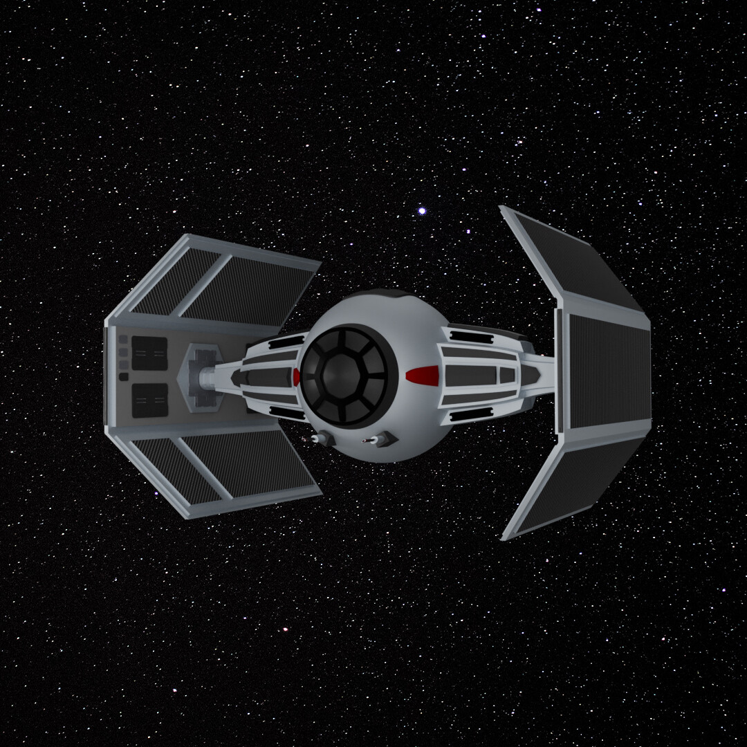 ArtStation - Tie Fighter Animation