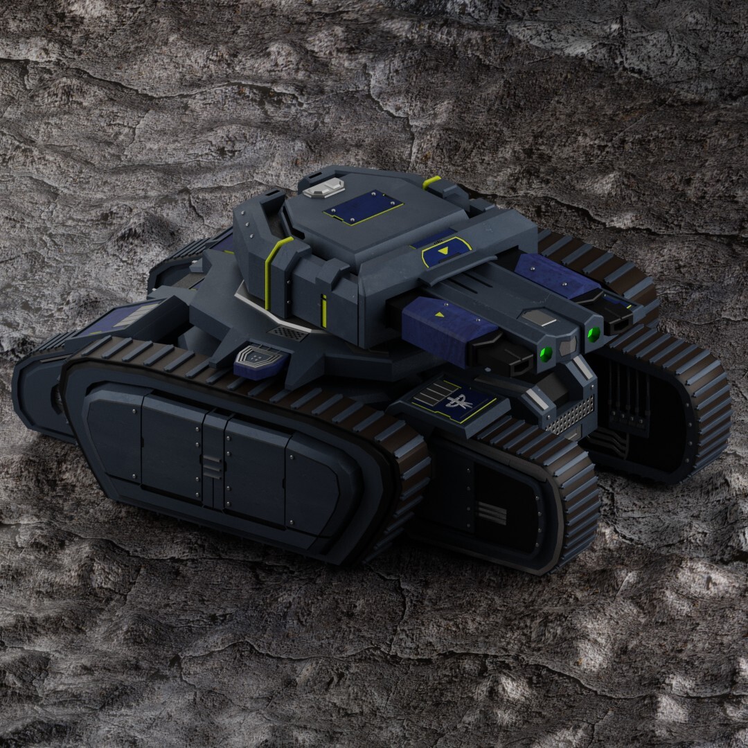 ArtStation - Siege tank Starcraft