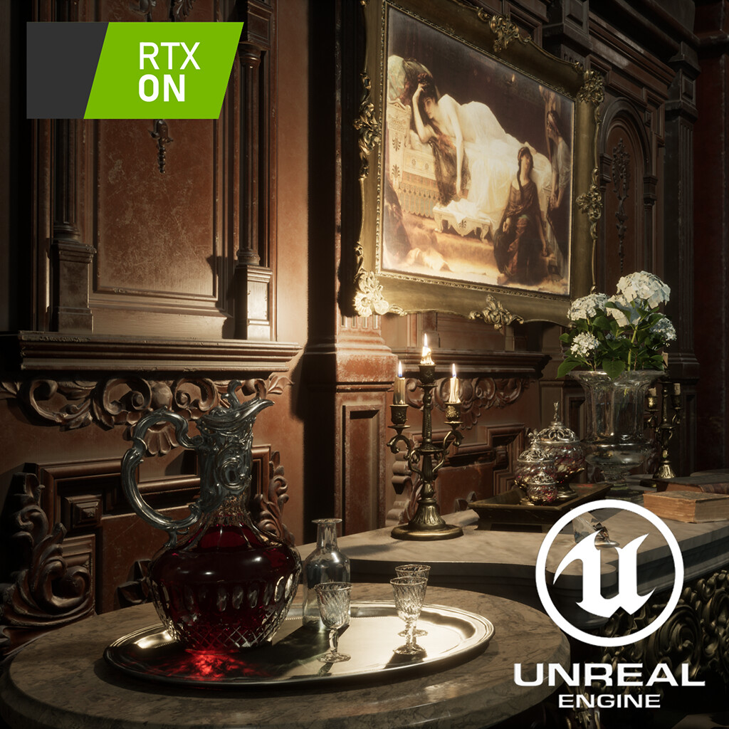 ArtStation - UE4 Opera house Real time ray tracing