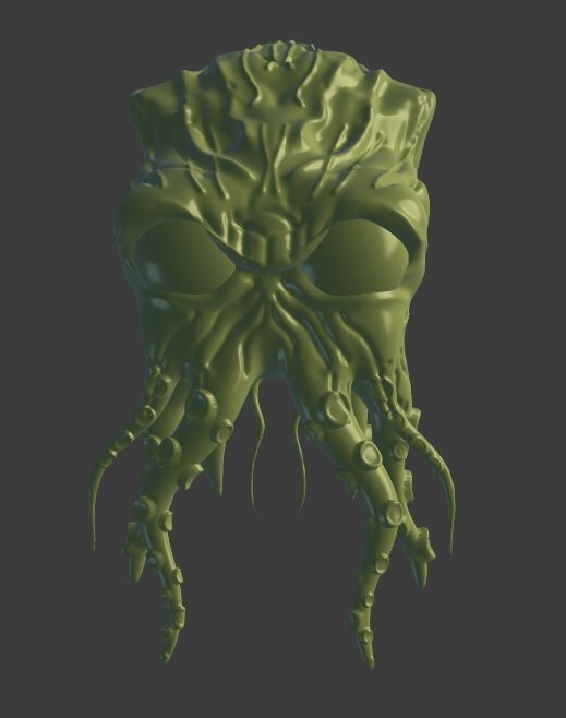 ArtStation - Elephant and Chthulu sculpts