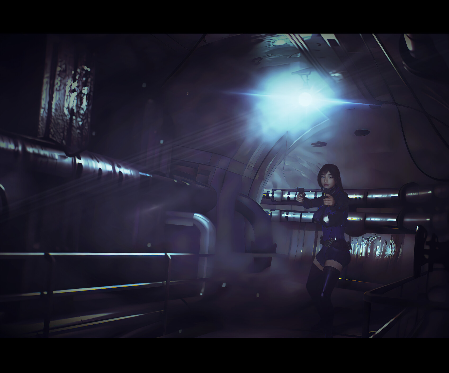 ArtStation - Lost Contact - Stuck In An Infinite Loop