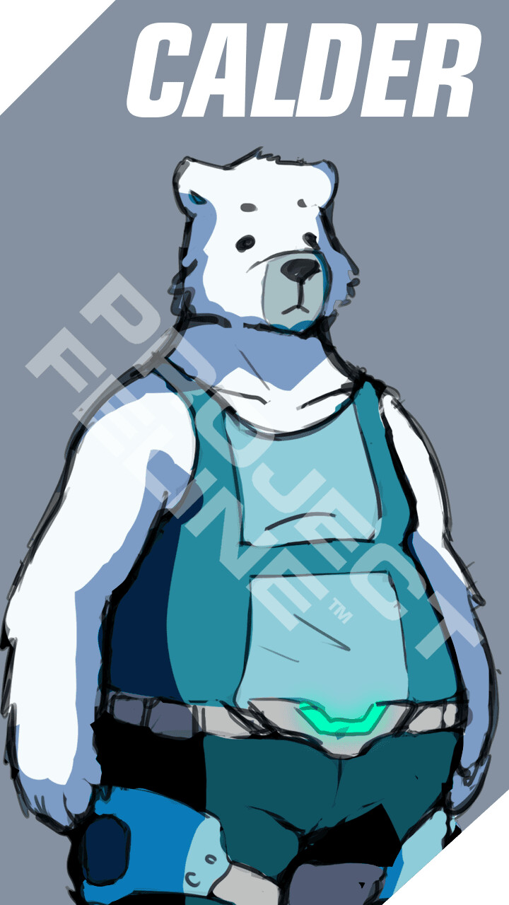 ArtStation - Calder - Character Concept [Project Feline]