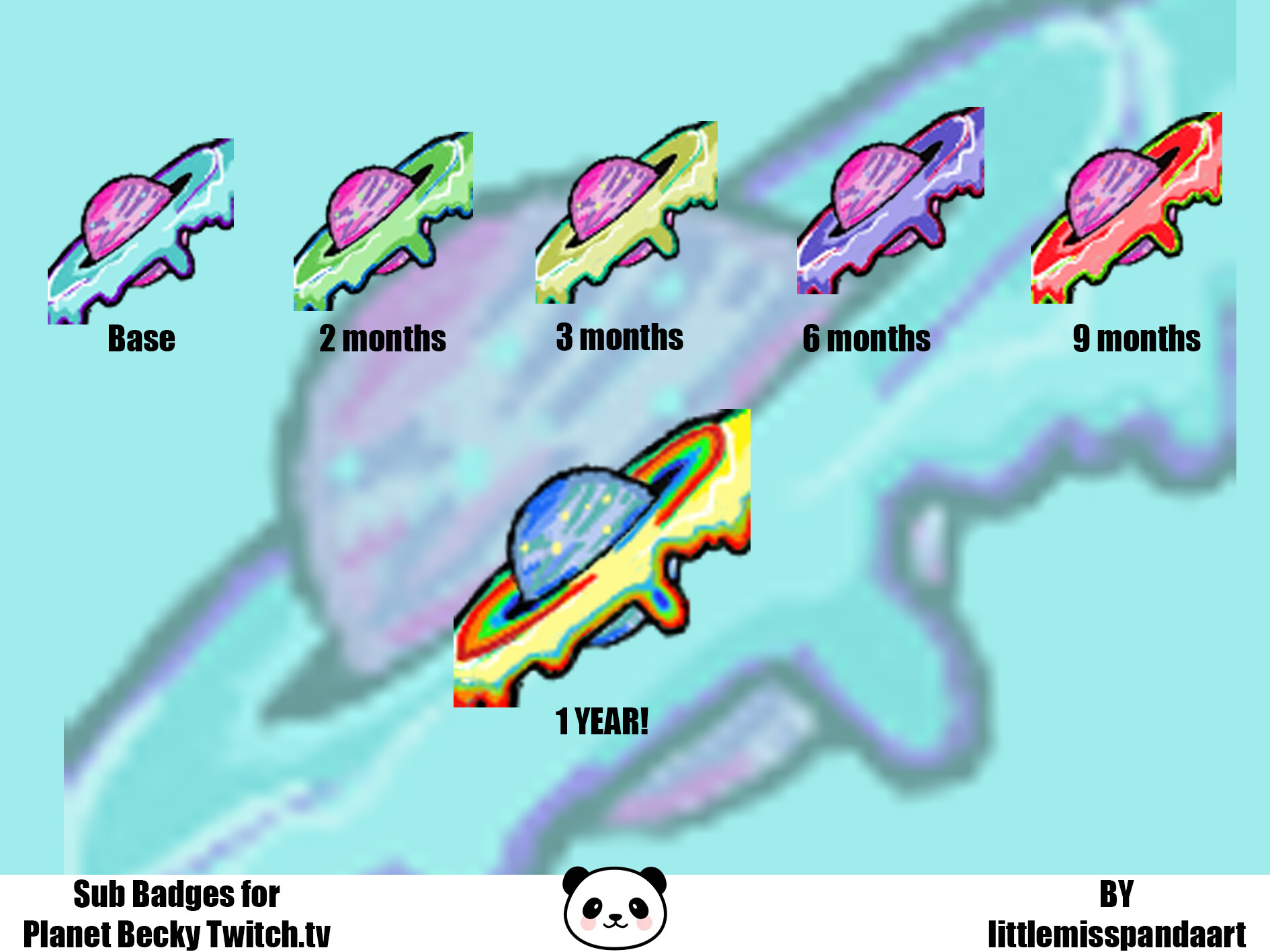 ArtStation - Sub Badges for Twitch