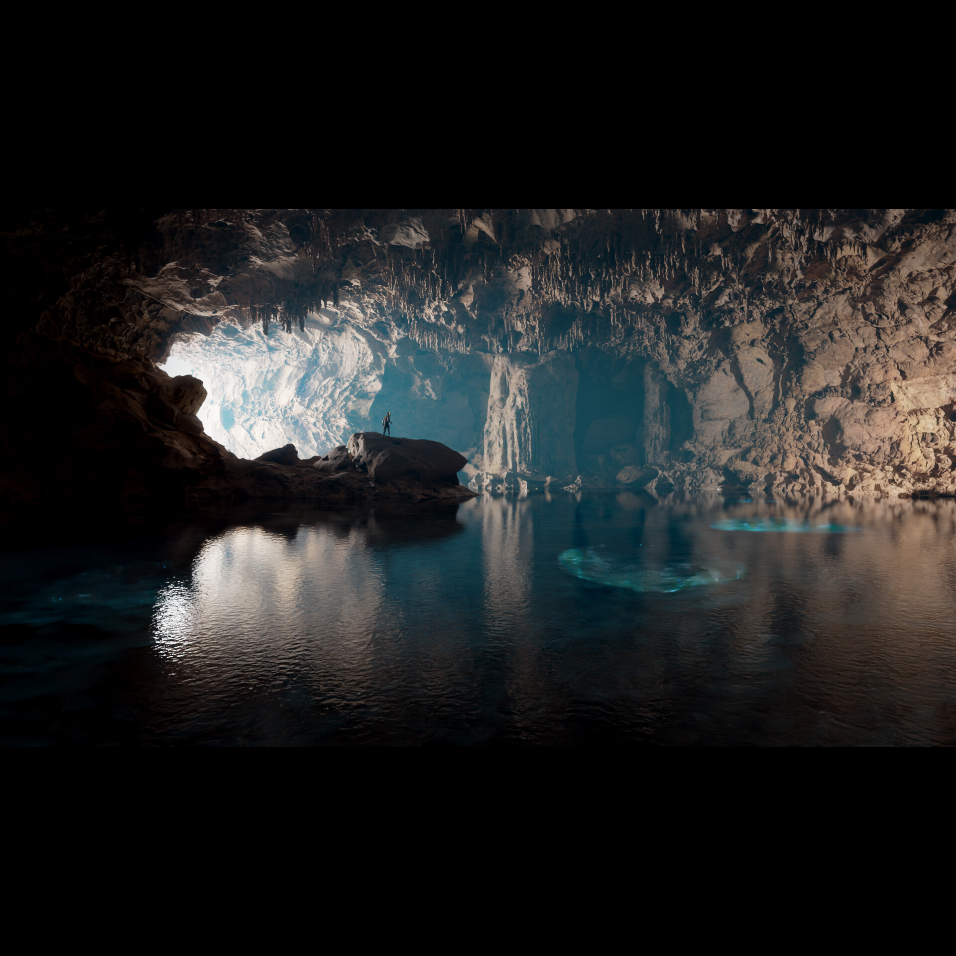 ArtStation - "Cave Mystery" - Blender 3D