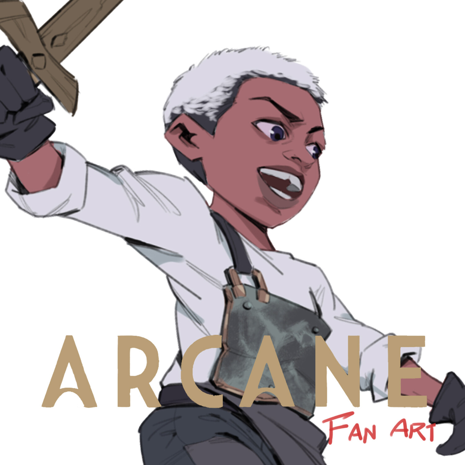 ArtStation - arcane fan art