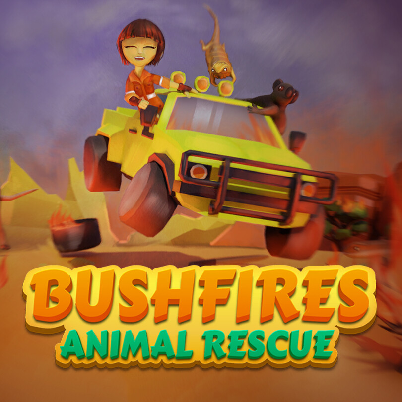 ArtStation - Bushfires: Animal Rescue - Level setup and assets