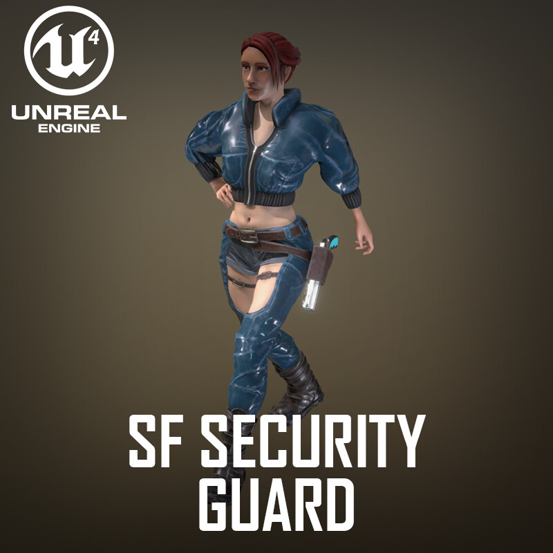 ArtStation - SF Security Guard