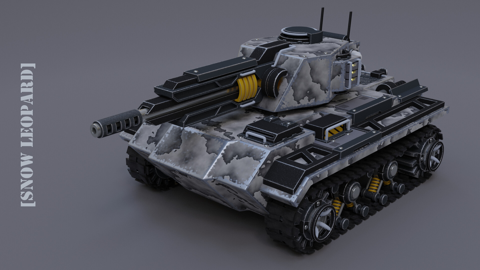 ArtStation - Snow Leopard