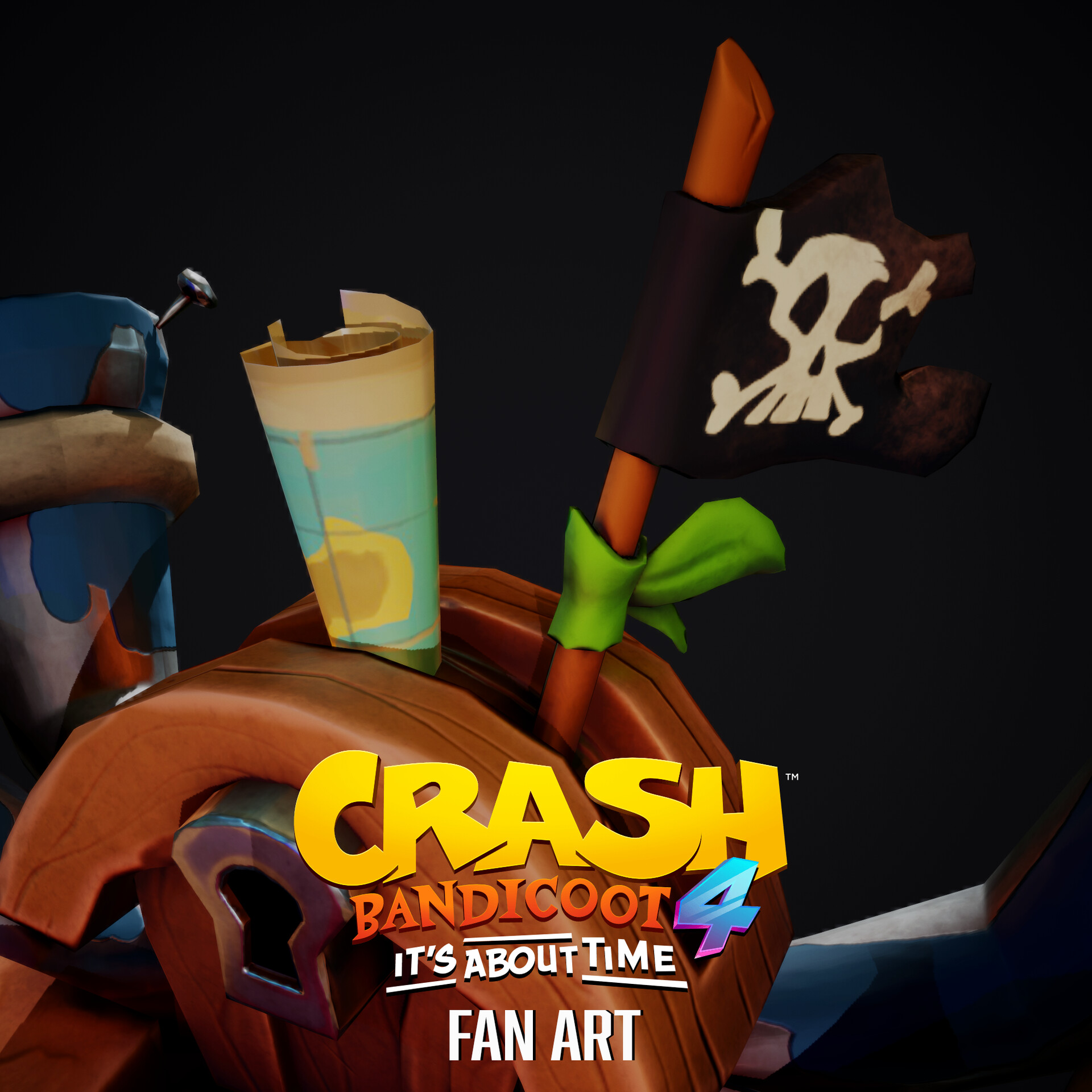 ArtStation - Crash Bandicoot Boards