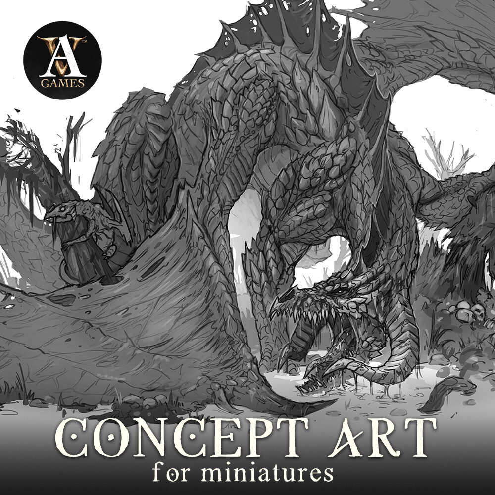 ArtStation - Black Dragon