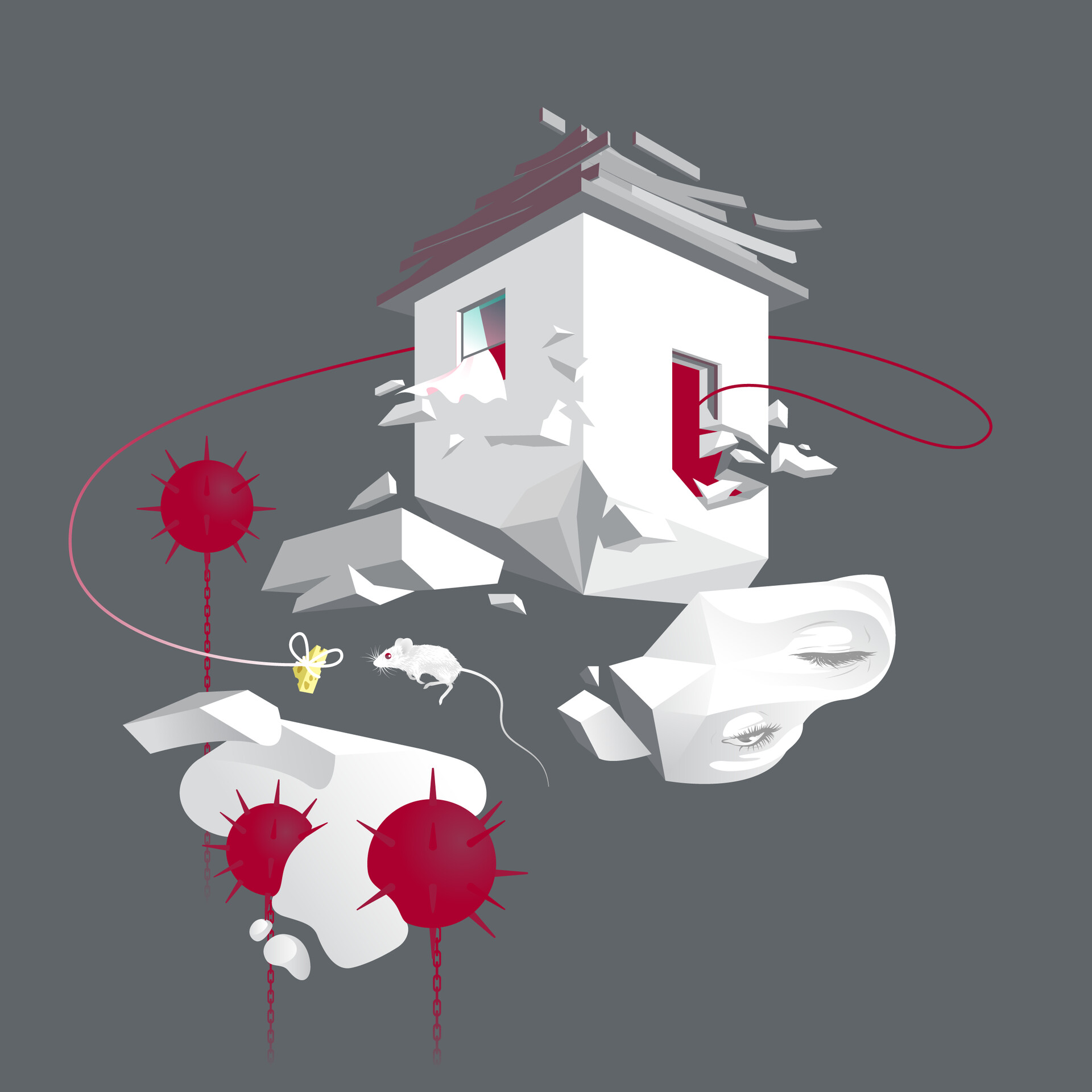 ArtStation - Conscious Flesh - House Mouse