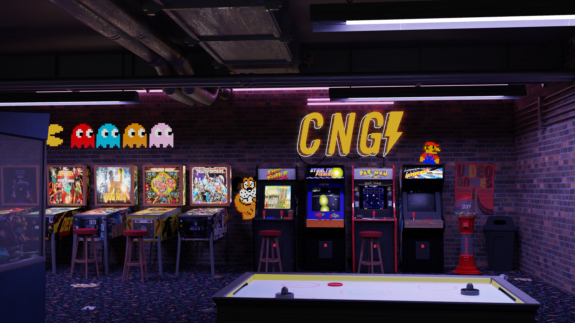 ArtStation - Retro Gaming Intro