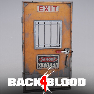ArtStation - Back 4 Blood | Safe Room Doors
