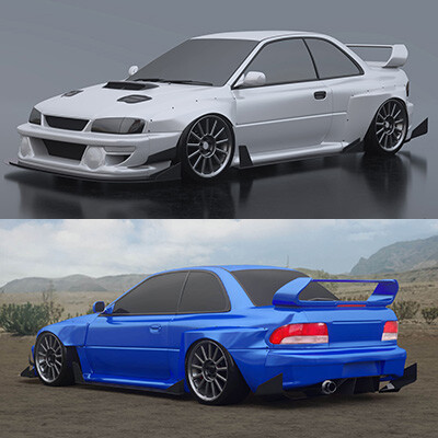 ArtStation - Subaru 22B