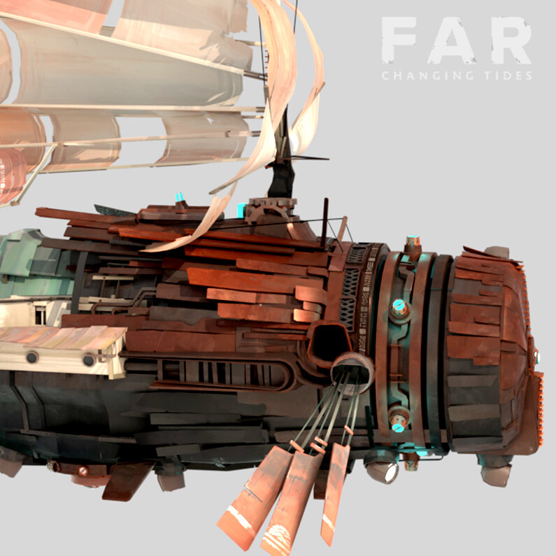 ArtStation - FAR: Changing Tides - Ship Model