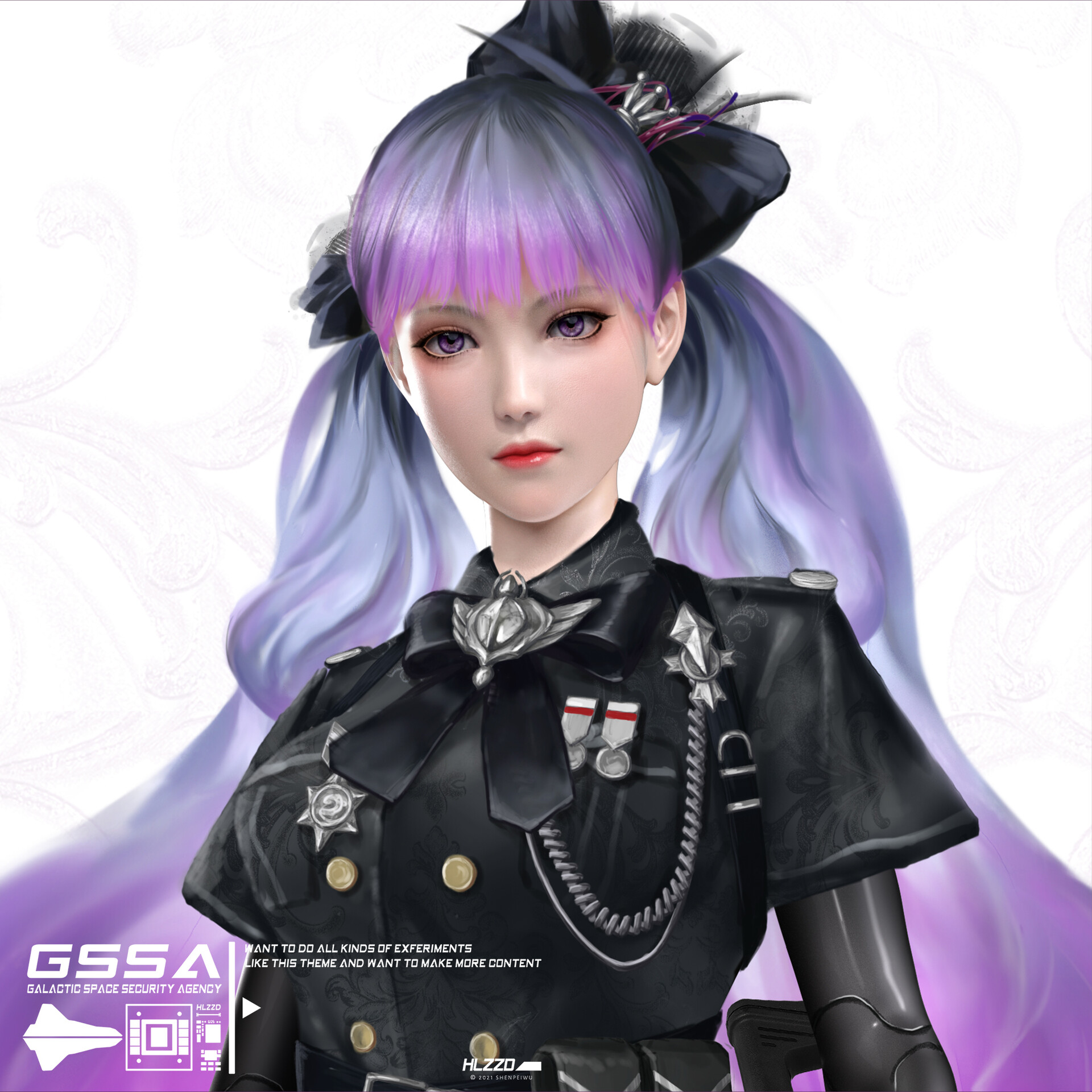 ArtStation - Future girl