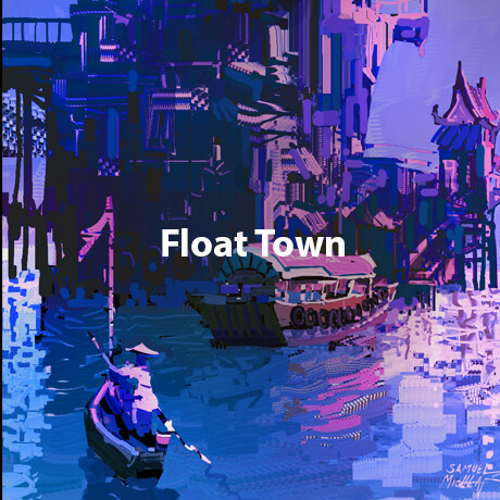 ArtStation - Float town