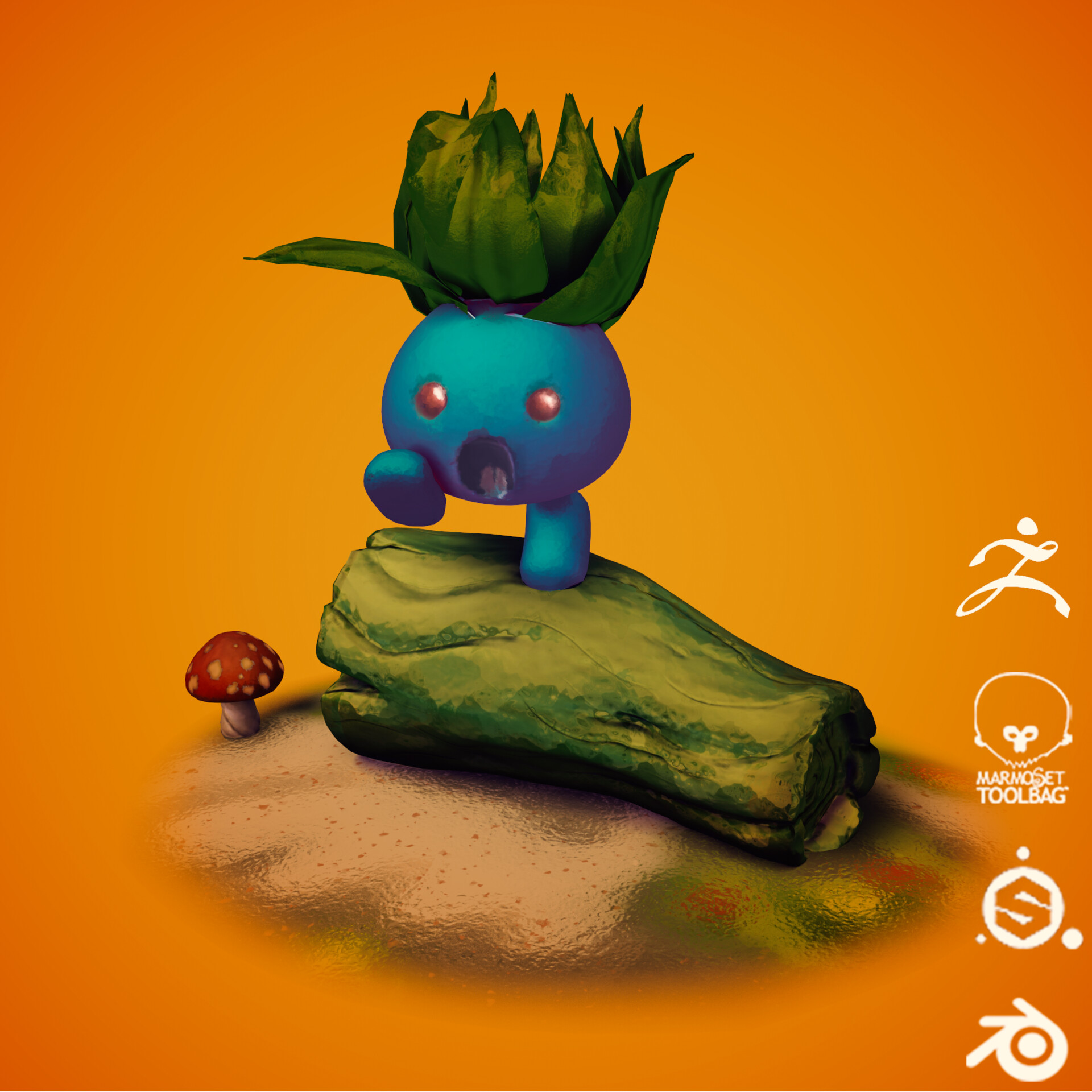 ArtStation - Fanart Oddish