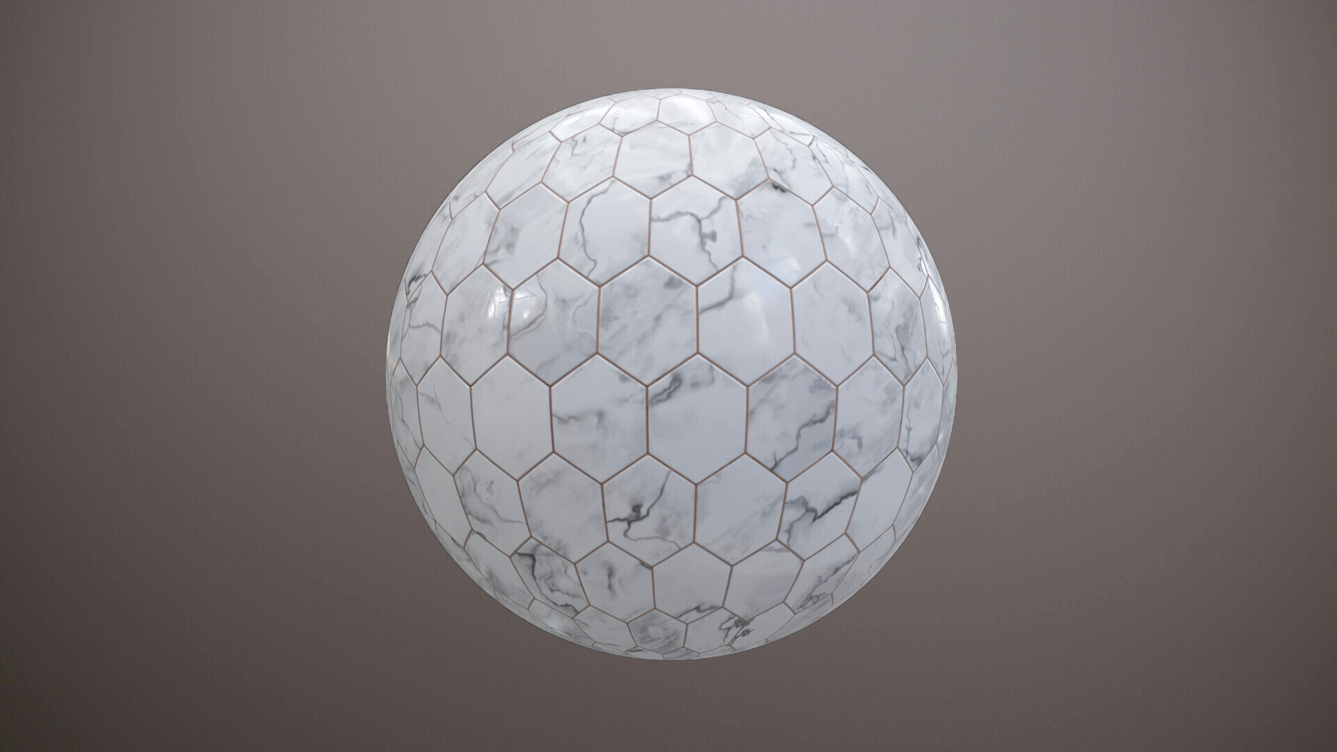 ArtStation - Hexagonal Marble Tiles