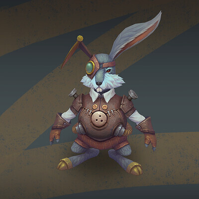 ArtStation - steampunk rabbit