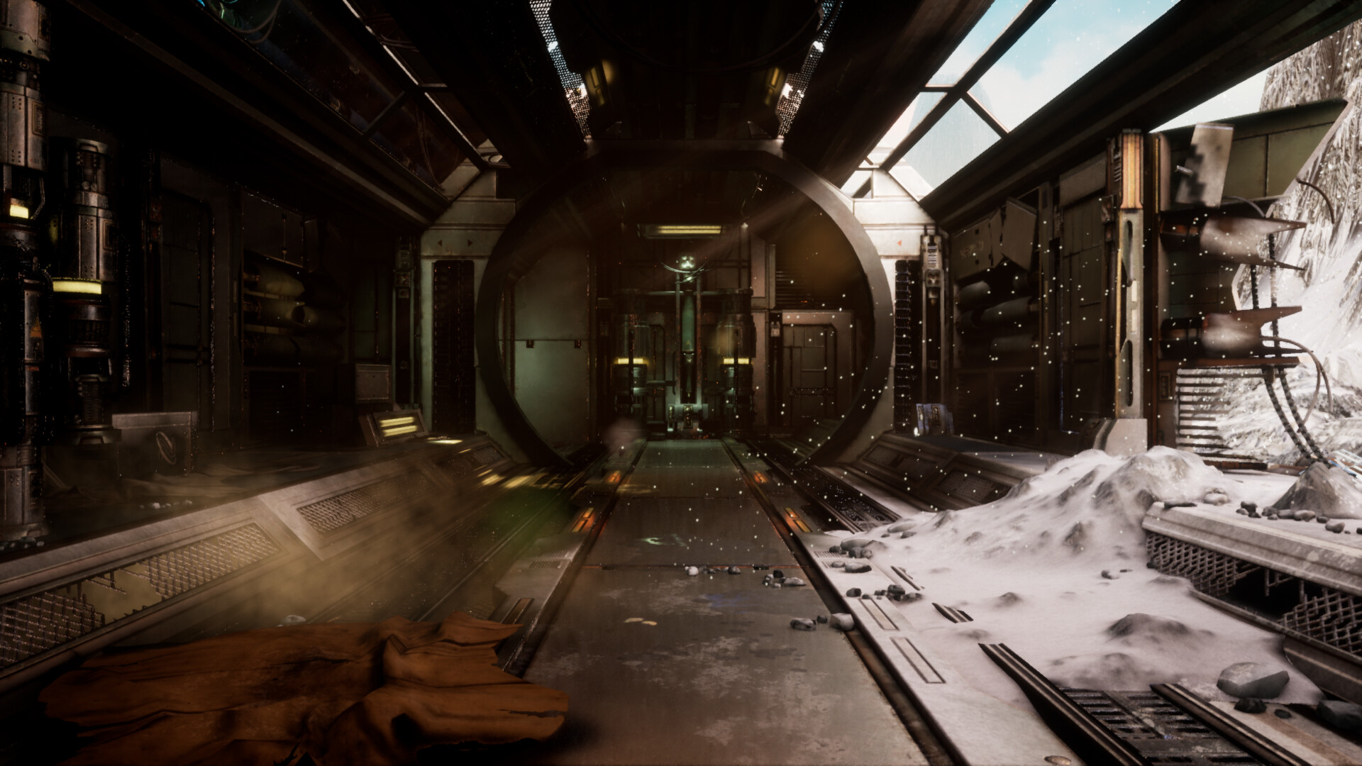 ArtStation - Lighting Study - Polar Sci-Fi Facility