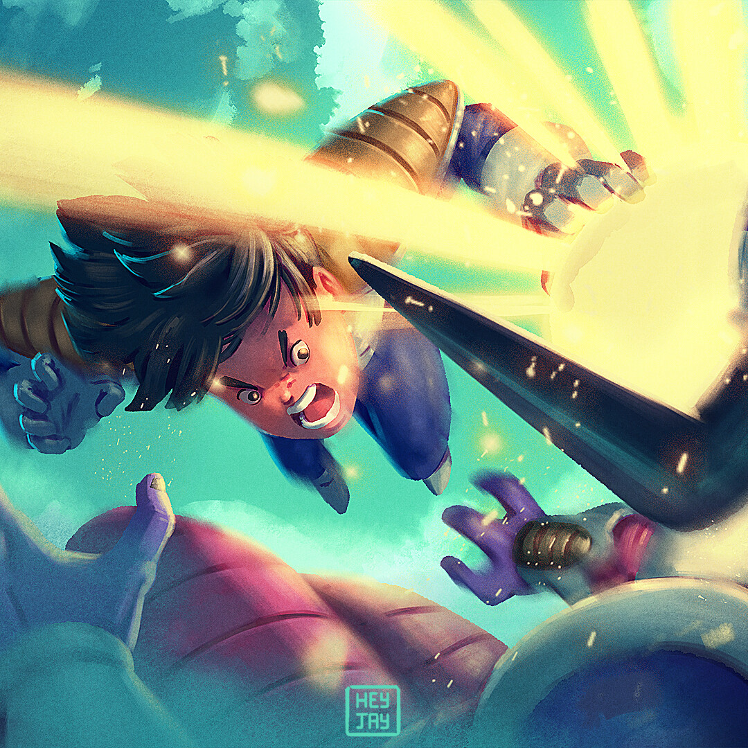 ArtStation - Angry Gohan 3