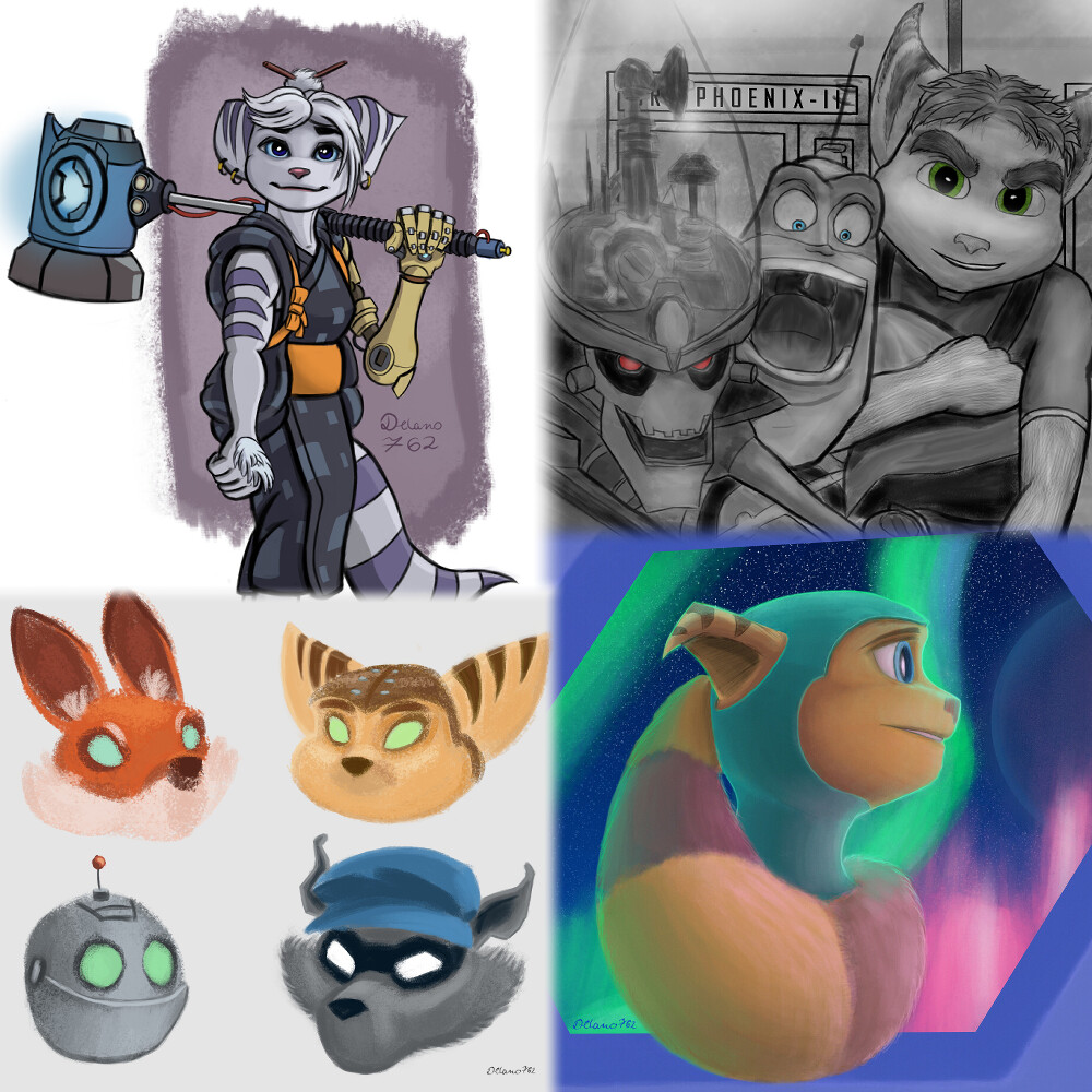 ArtStation - Digital Art Progress from October 2020 to November 2021