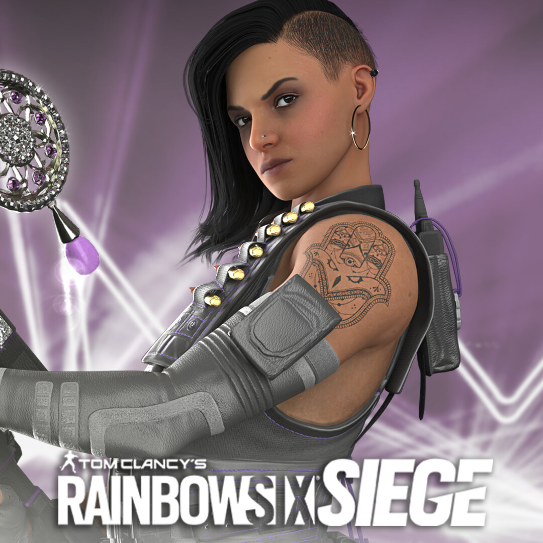ArtStation - Rainbow Six Siege Visual : Kali DJ