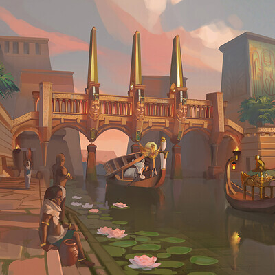 ArtStation - Ancient Bridge