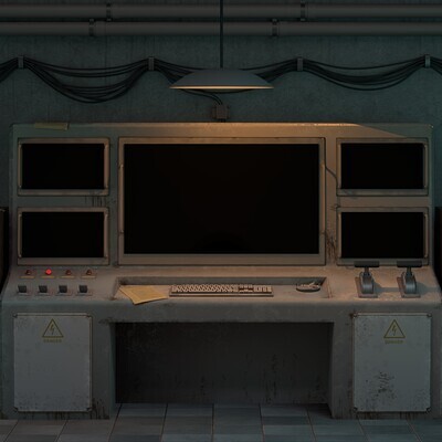 ArtStation - Control Room