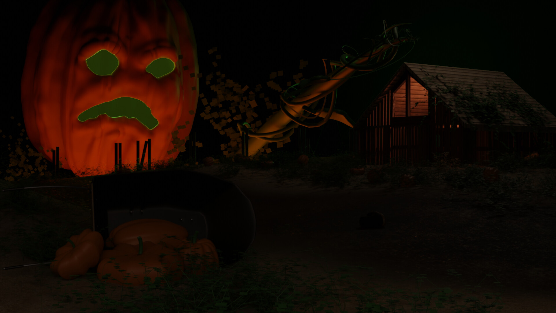 ArtStation - pumpkin friend