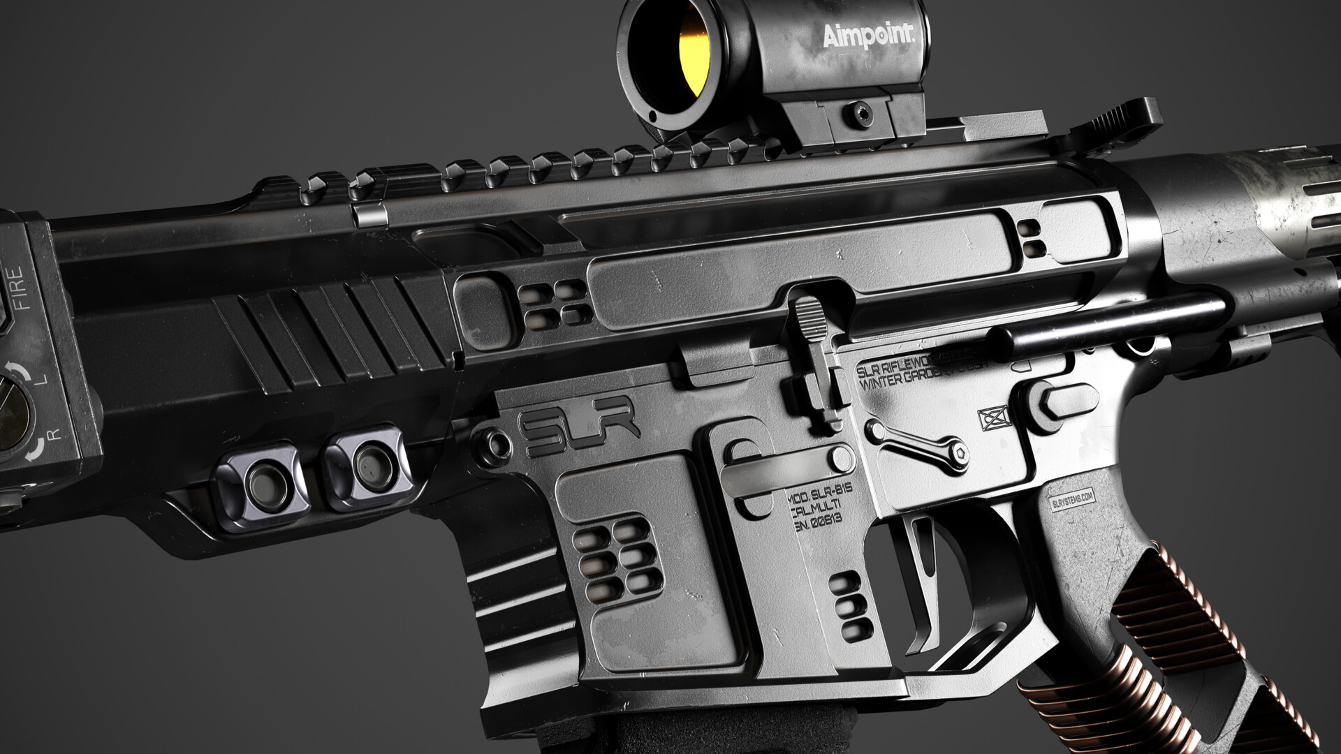 ArtStation - Rifle AR-15 SLR