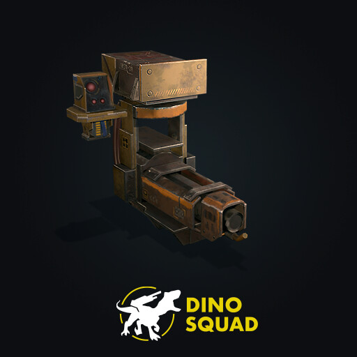 ArtStation - Carno Scorcher Gun