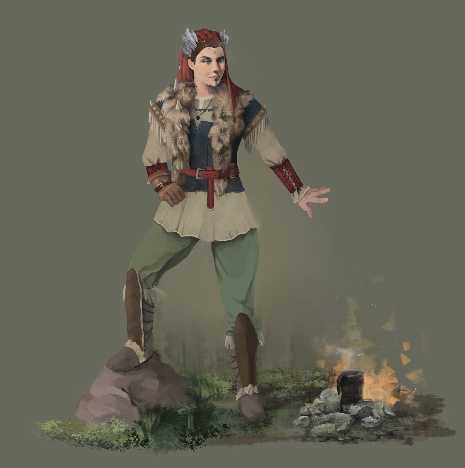 ArtStation - Barbarian Princess