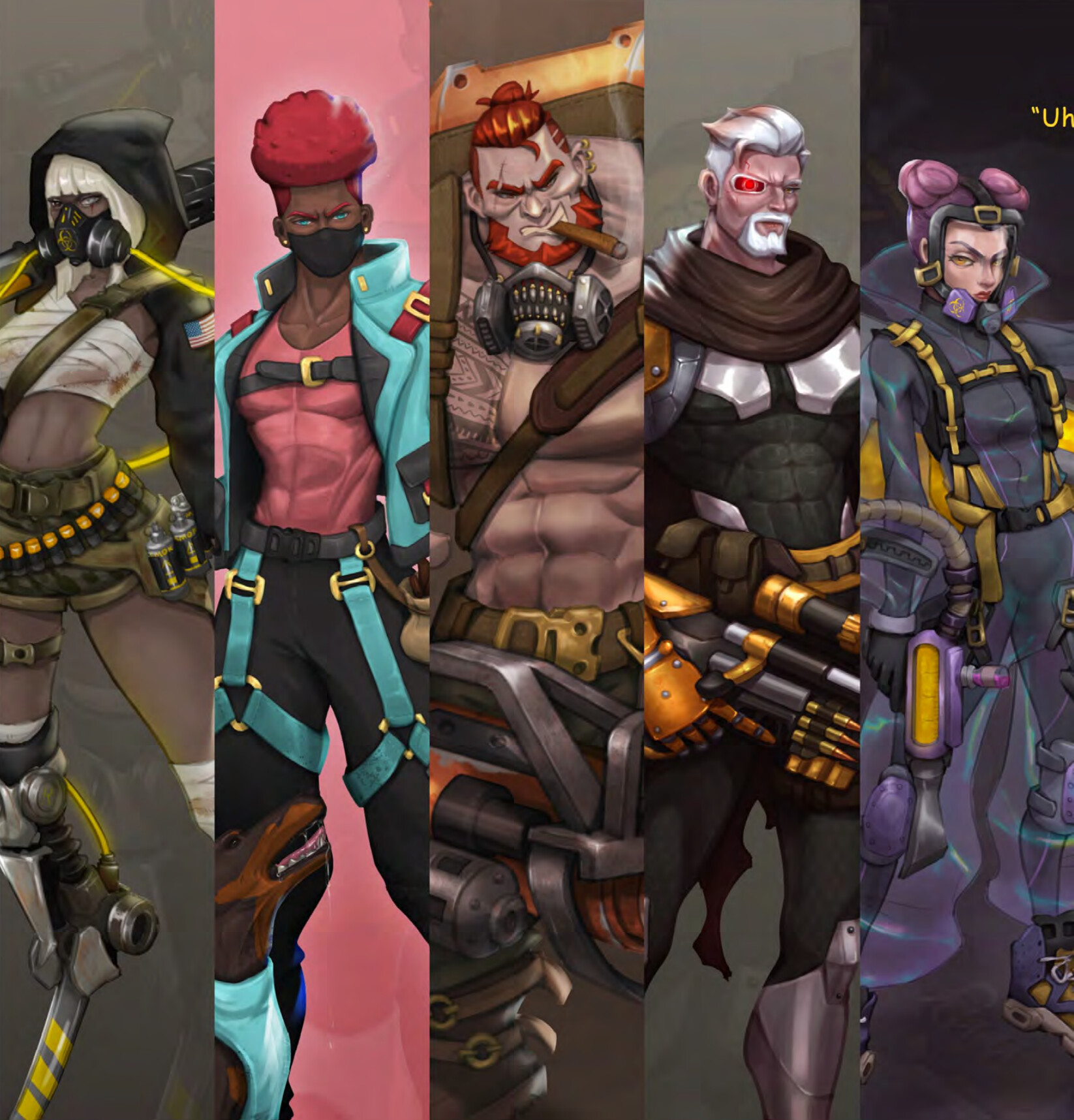 ArtStation - DEAD HUNTERS&THE DEAD