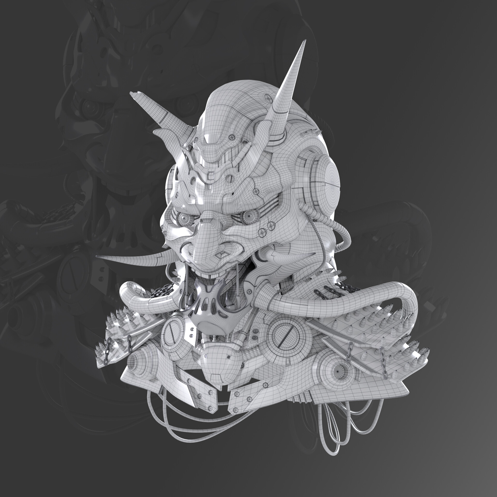 ArtStation - Warrior Mask