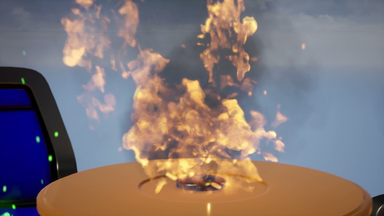 ArtStation - Fire Simulation