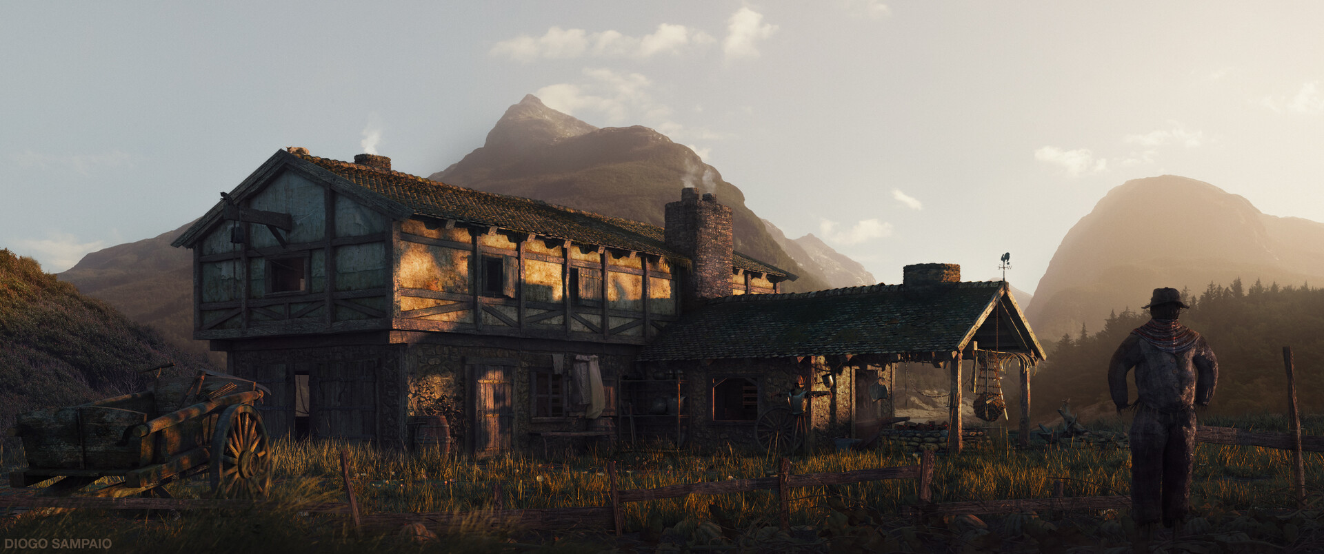 ArtStation - Farm House