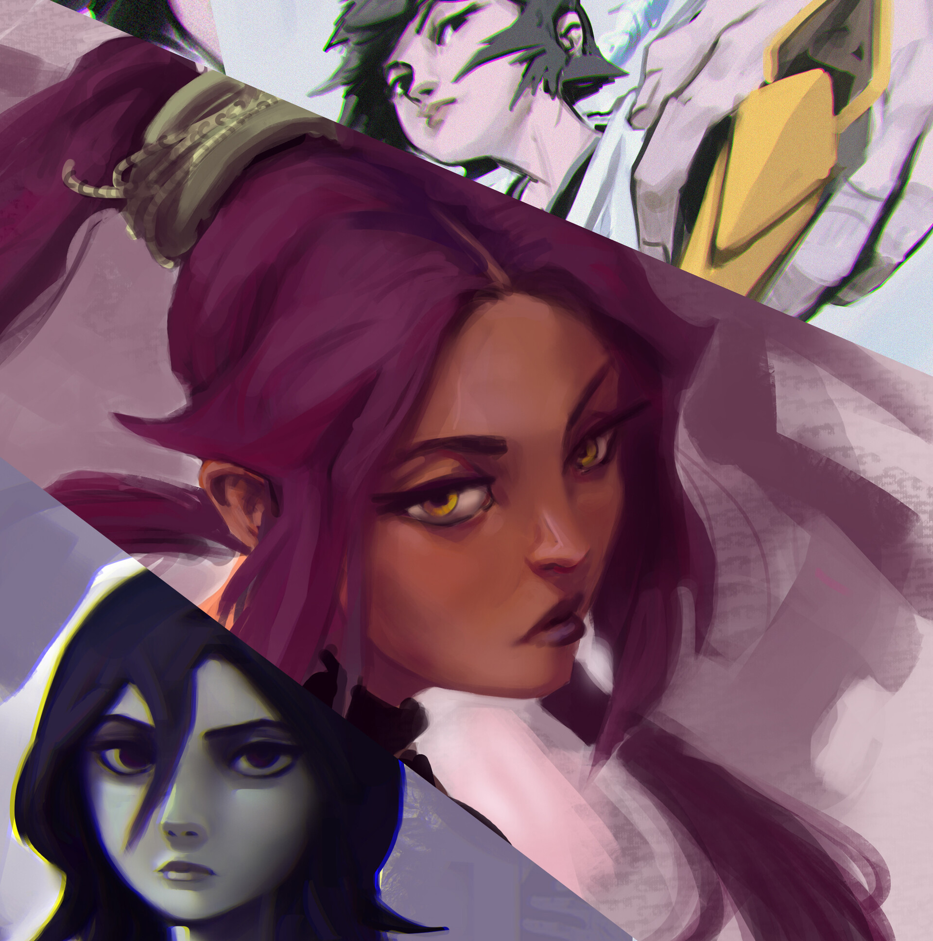 ArtStation - Bleach Portraits