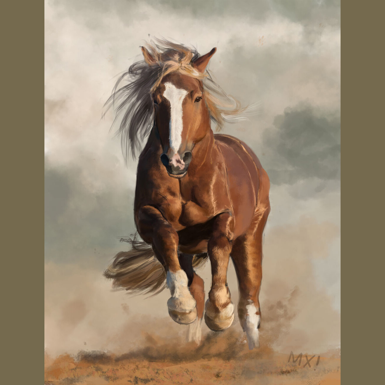 ArtStation - Horse studies