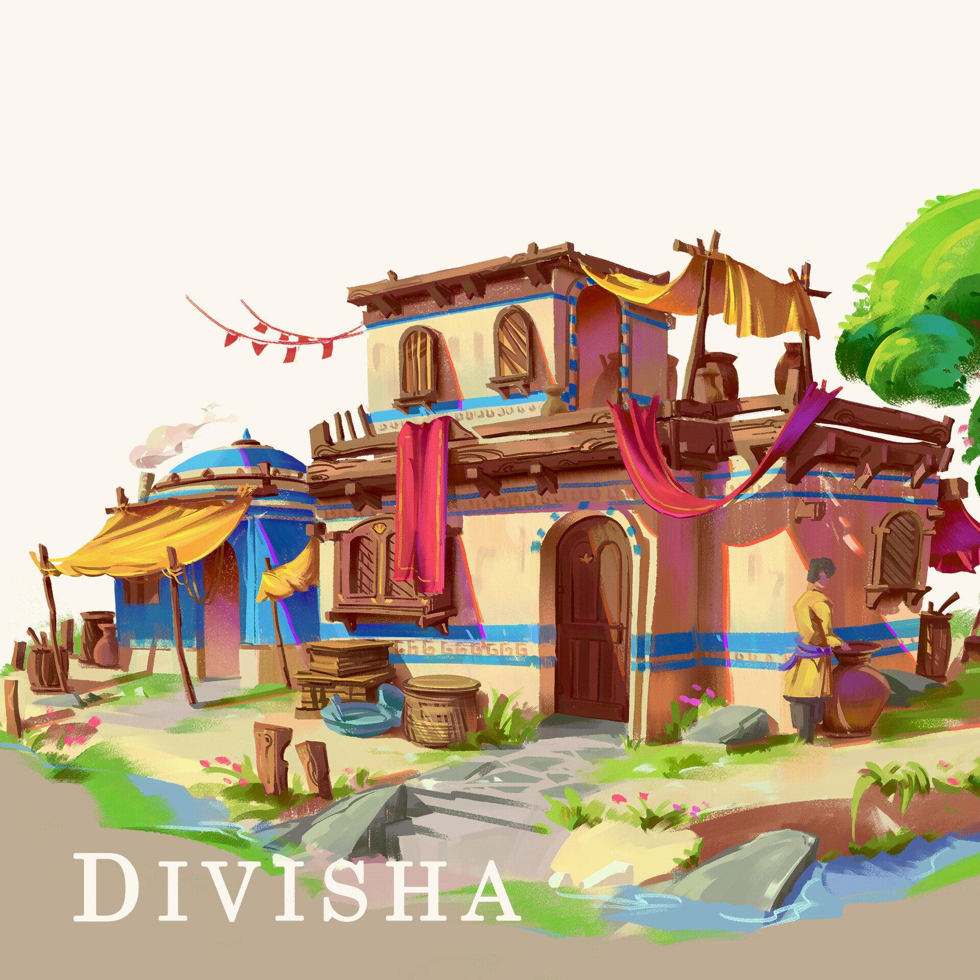 ArtStation - DIVISHA- exteriors