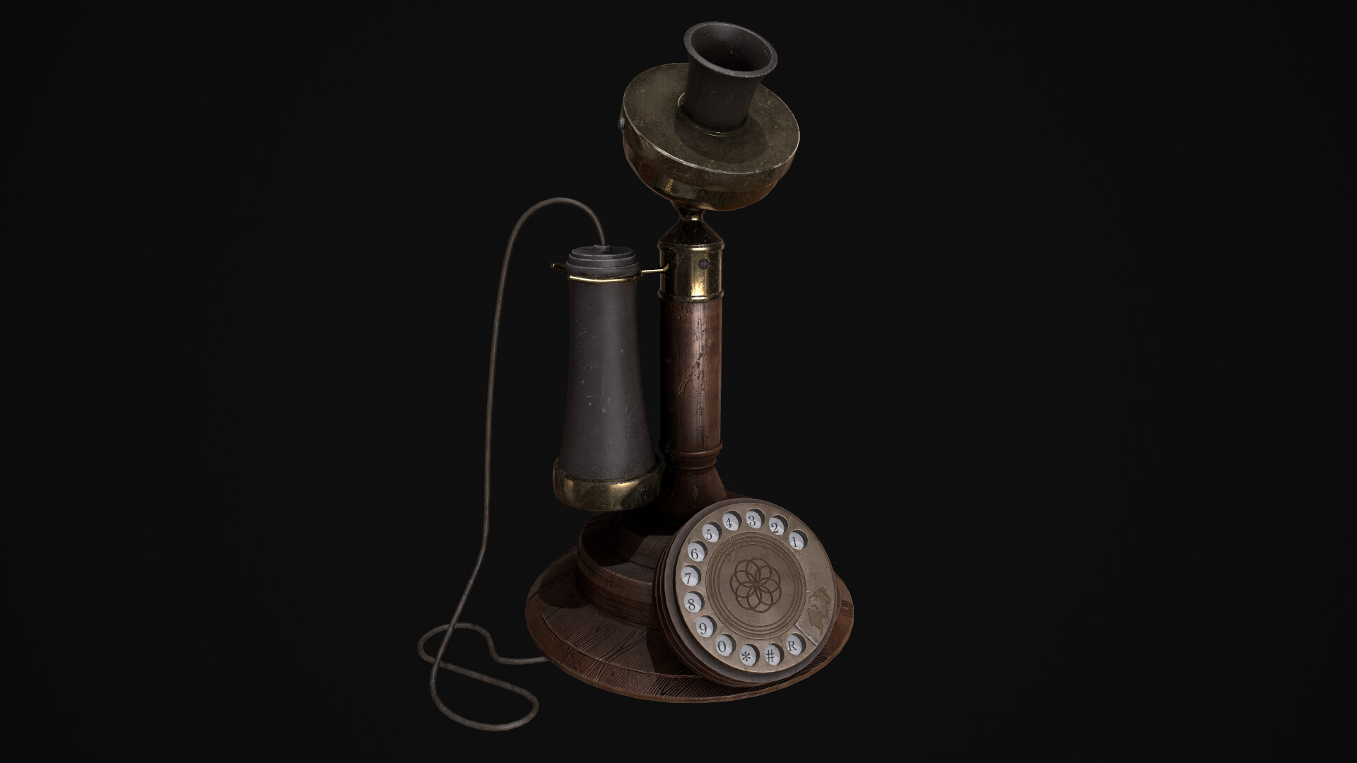 ArtStation - candlestick phone