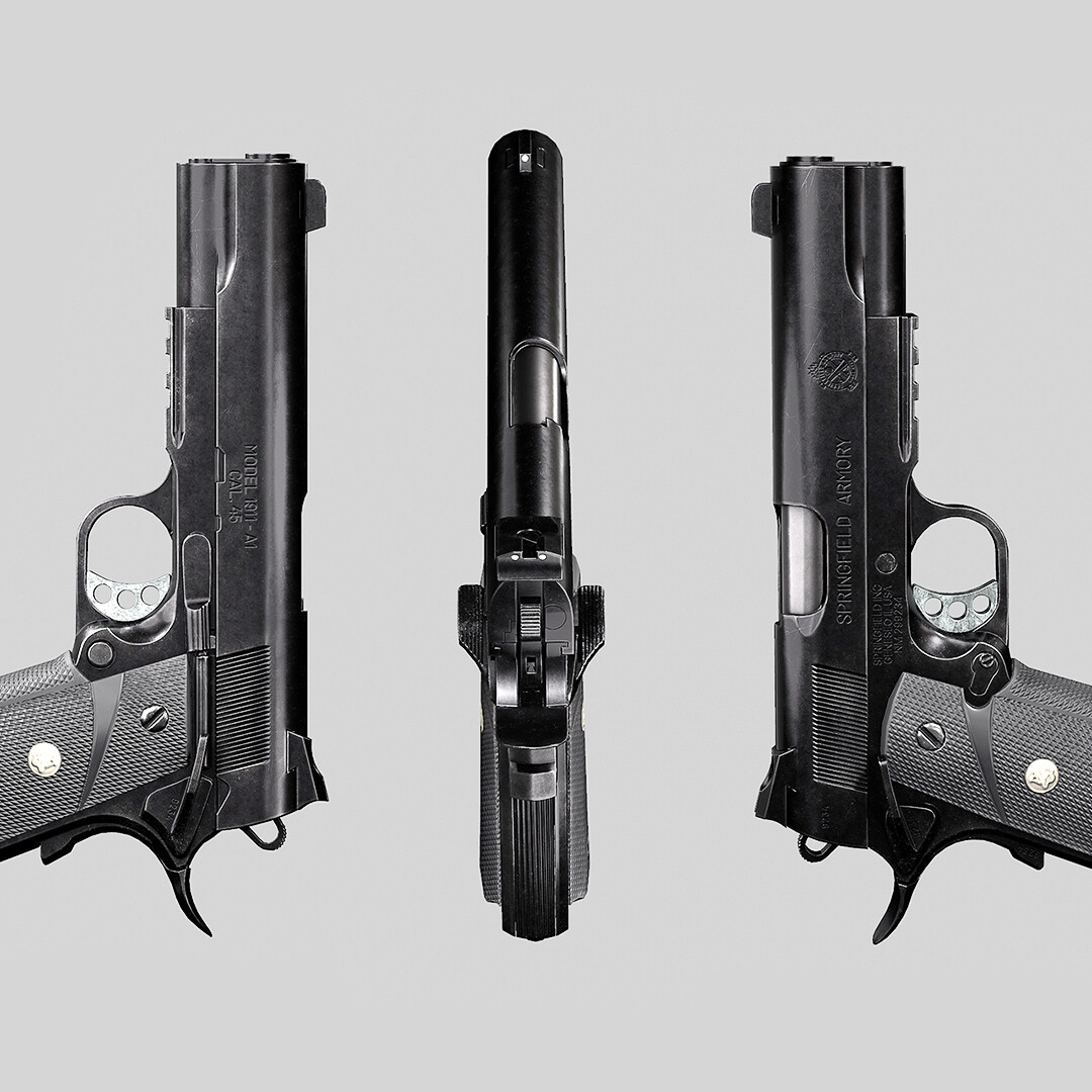ArtStation - Colt 1911 MEU SOC