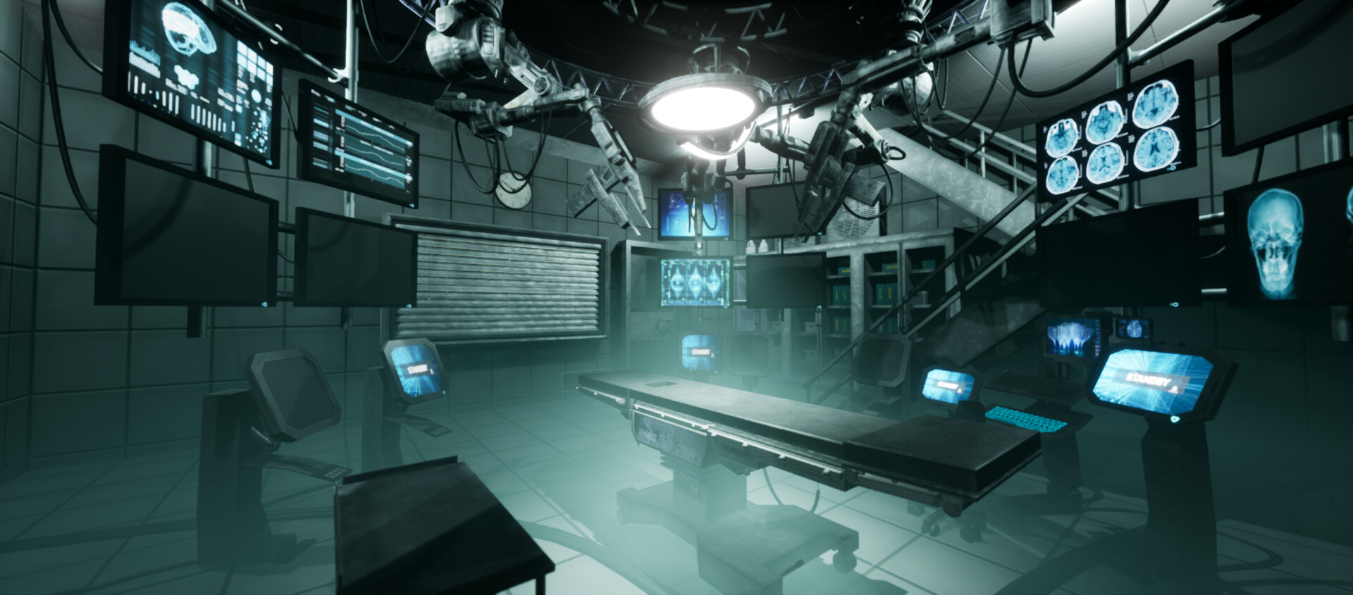 ArtStation - Sci Fi Surgery Room - UE4