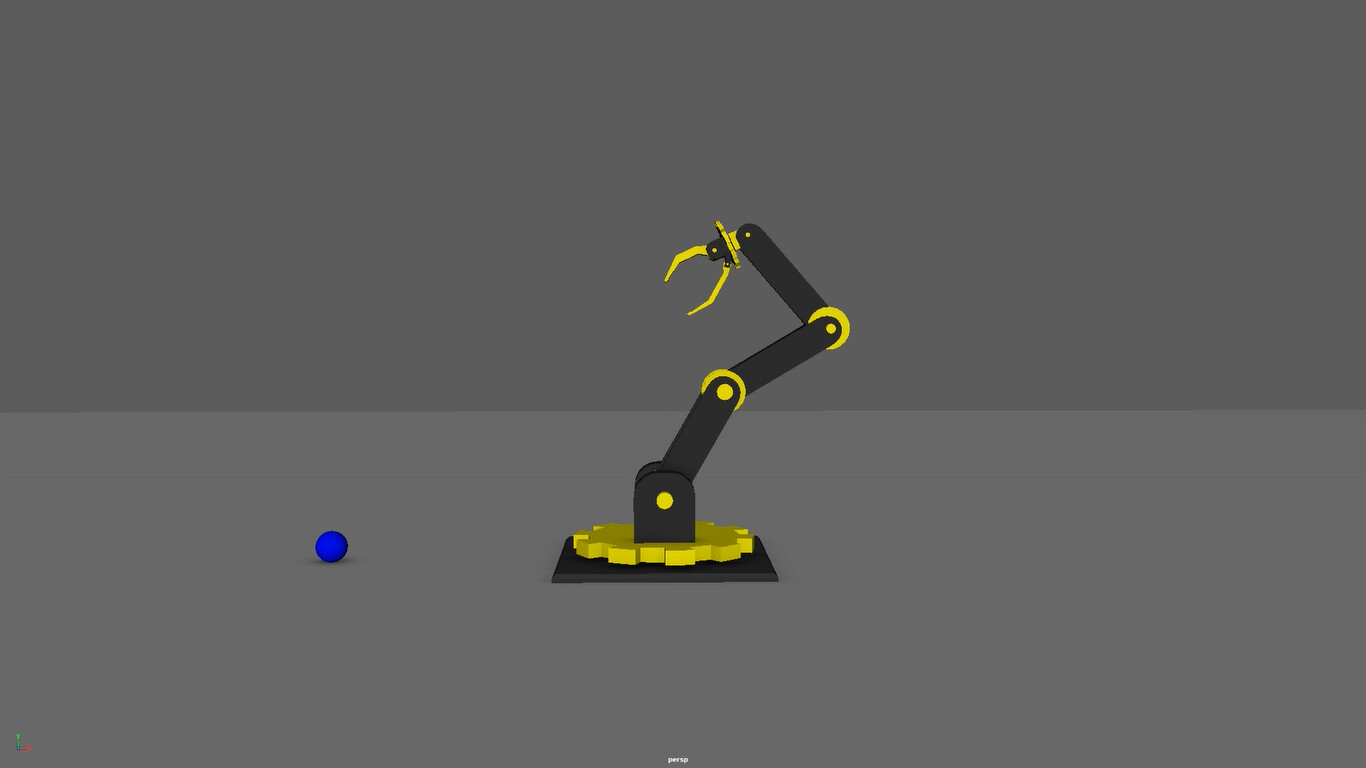ArtStation - Mechanical Arm Animation
